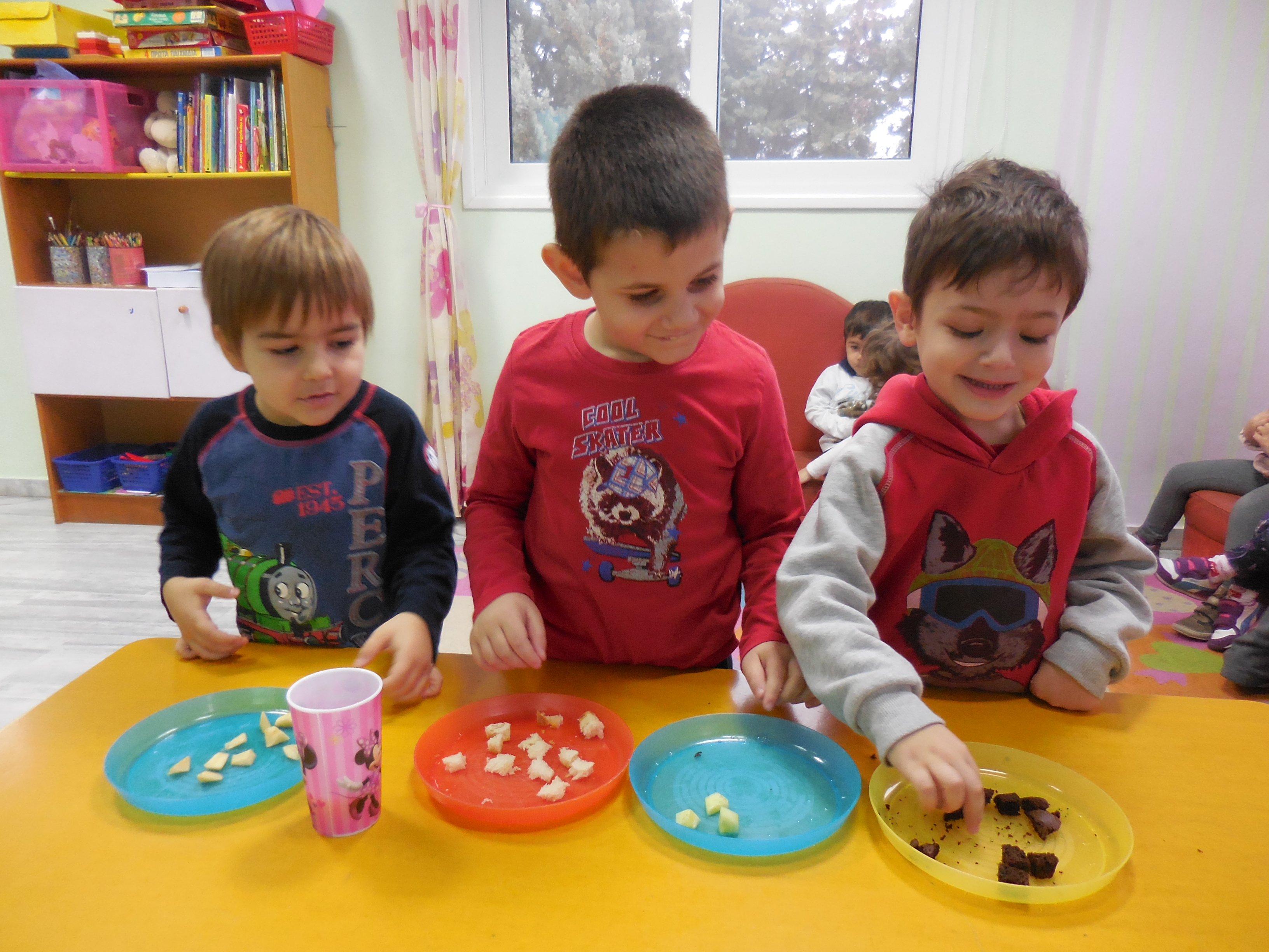 Πέντε αισθήσεις – International Baby College – Παιδικός σταθμός Θεσσαλονίκη